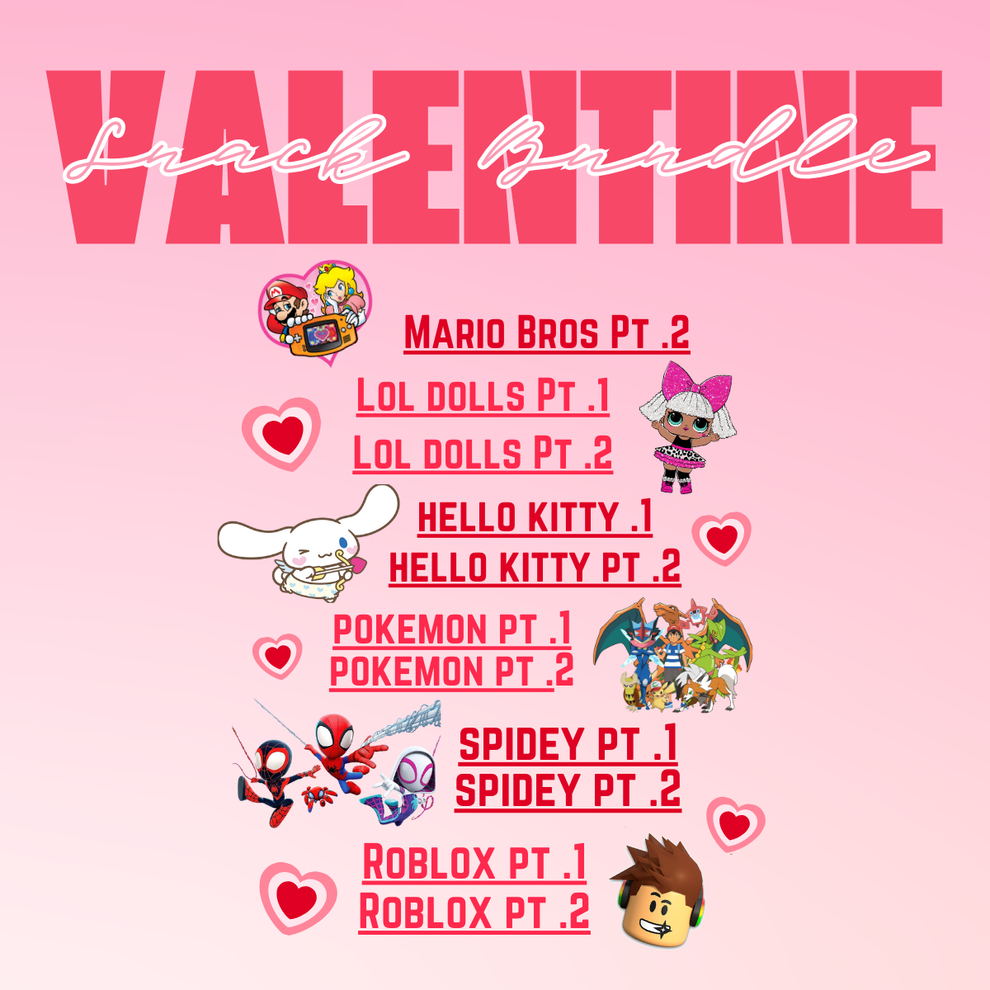 Valentine Snack Digital Bundle (Templates) – KKpuffs & MORE